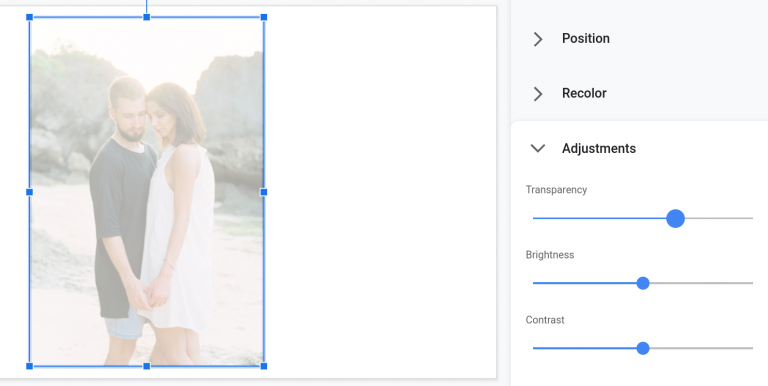 How to Make a Background Transparent in Google Slides