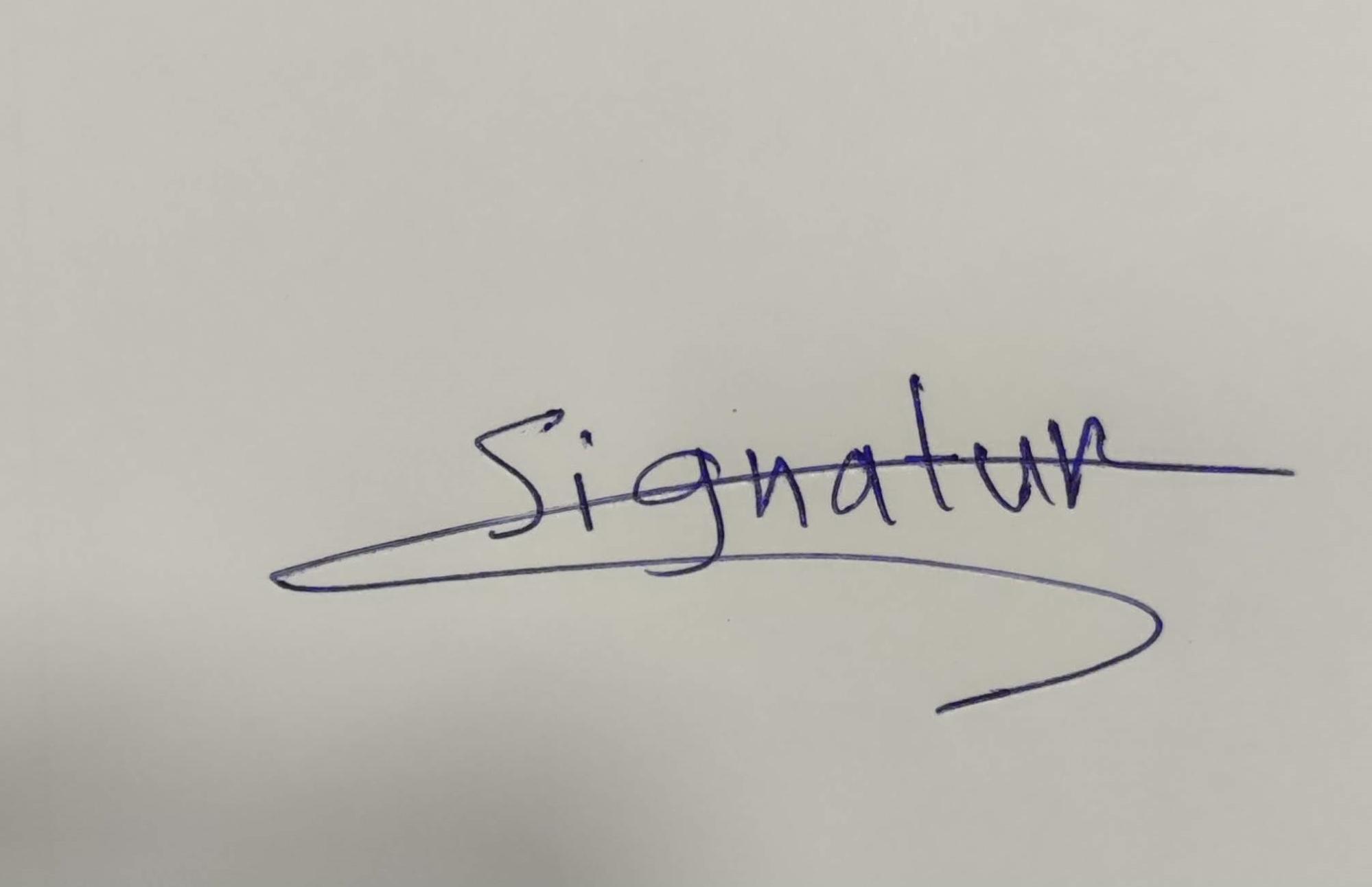 Remove Signature Background and use it in PDFs, Google Docs, Email, and ...