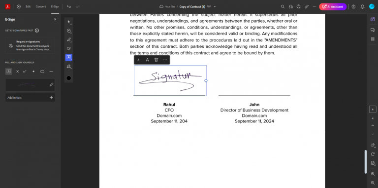 Remove Signature Background and use it in PDFs, Google Docs, Email, and ...