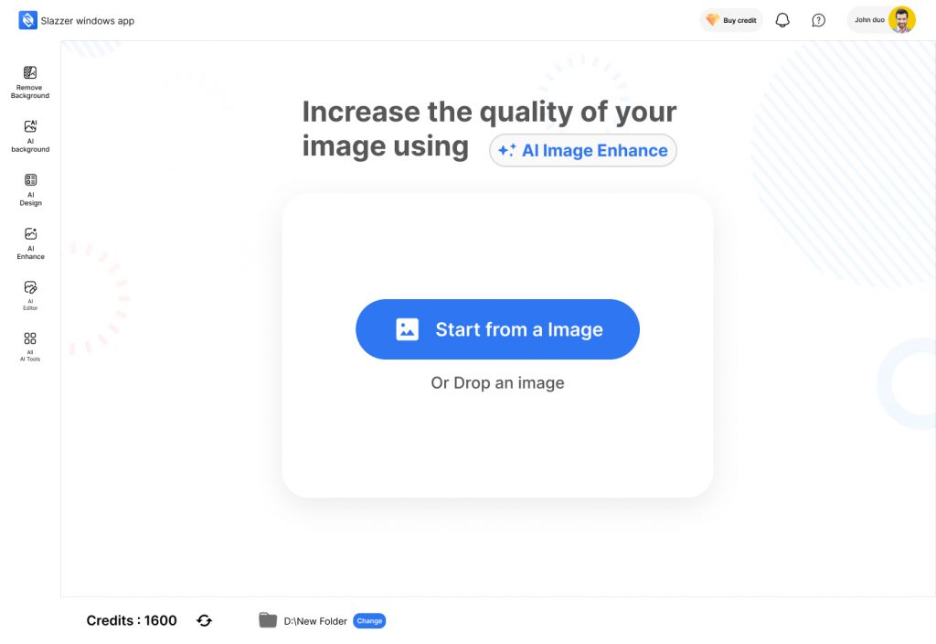 Enhance Photo Quality with AI – Slazzer Image Enhancer Tool